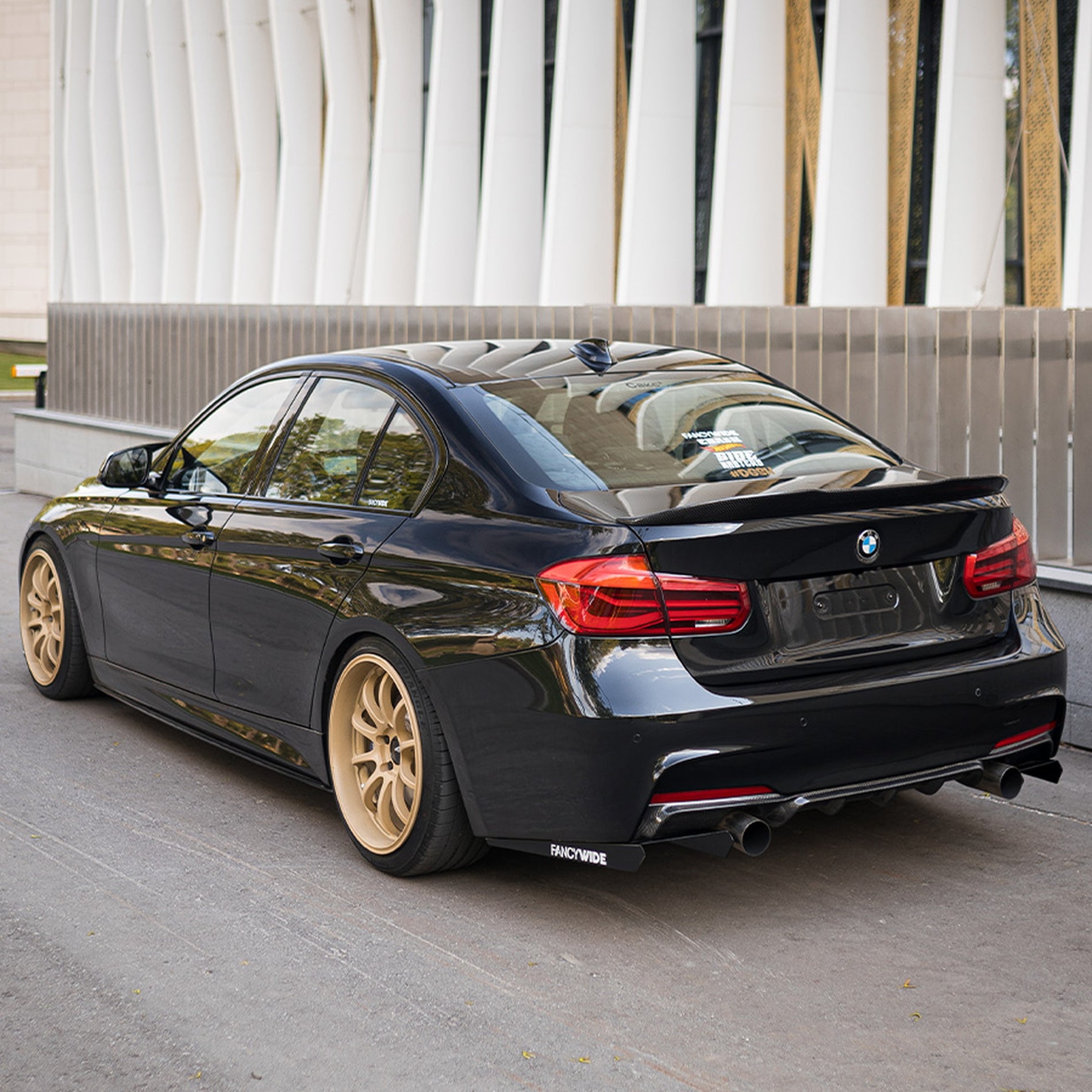 BMW F30 335 – Rear Bumper Extensions – Bimituning